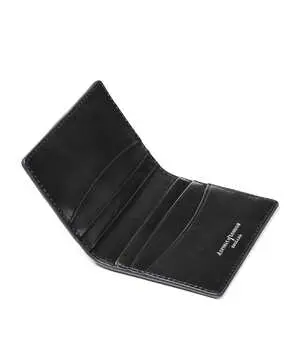 ASPINAL OF LONDON Leather Double Fold Card Holder