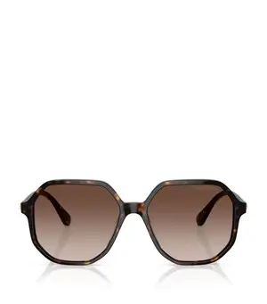 SWAROVSKI Sk6003 Oversized Sunglasses - Brown