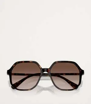 SWAROVSKI Sk6003 Oversized Sunglasses - Brown