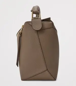 Loewe Medium Puzzle Edge Top-handle Bag - Brown
