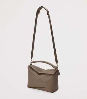 Loewe Medium Puzzle Edge Top-handle Bag - Brown