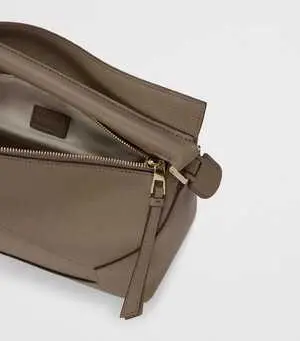 Loewe Medium Puzzle Edge Top-handle Bag - Brown