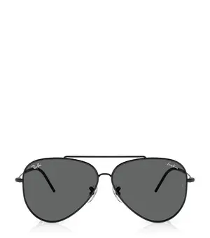Ray-ban X Lenny Kravitz Aviator Sunglasses - Black