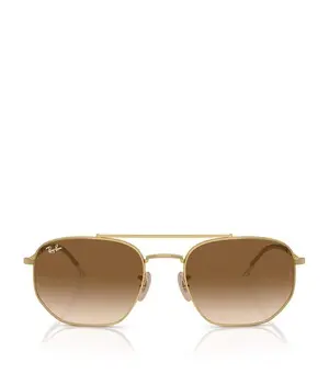Ray-ban Metal Sunglasses - Gold