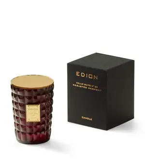 EDION Cello Suite No.23 Rosastro Harmony Candle - Burgundy