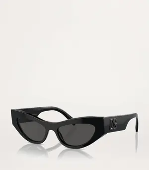 Dolce & Gabbana Acetate 0dg4450 Sunglasses - Black