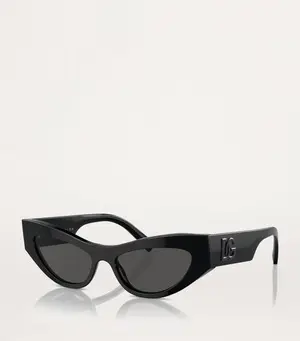 Dolce & Gabbana Acetate 0dg4450 Sunglasses - Black