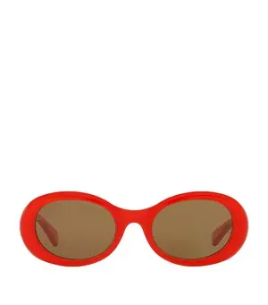 Gucci Acetate Gg1587s Sunglasses - Orange