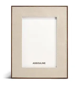 Assouline Leather Heritage Frame - Neutral