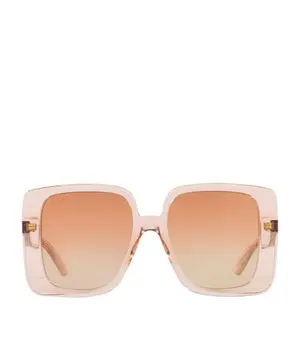 Gucci Acetate 0gc002074 Sunglasses - Beige