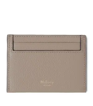 Mulberry Leather Continental Card Holder - Neutral