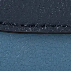 Mulberry Leather Compact Card Holder - Blue