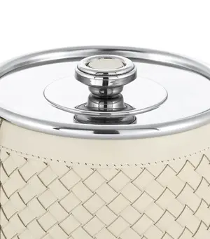 RIVIERE Leather Menfi Ice Bucket
