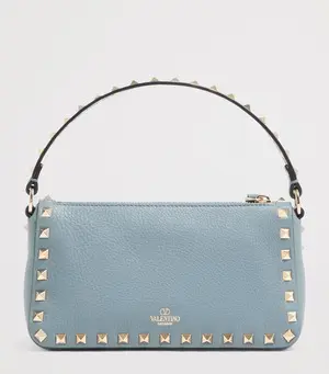 Valentino Garavani Small Leather Rockstud Shoulder Bag