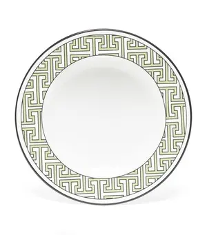 O.W.LONDON Maze Tea Plate - Green