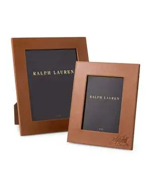 Ralph Lauren Leather Garrett Frame
