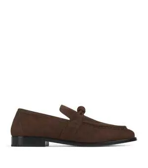 Bottega Veneta Knot Detailing Loafers For Men