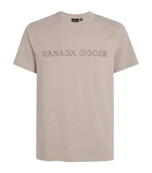 Canada Goose Cotton Embroidered Emerson T-shirt - Green