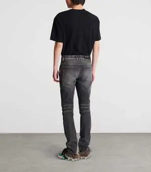 Balmain Slim Biker Jeans