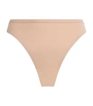 Calvin Klein Seamless Thong - Beige