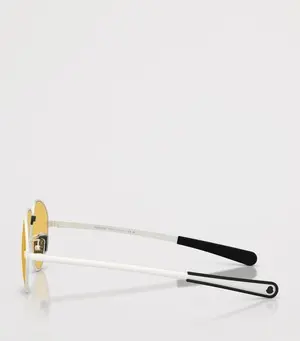 Moncler Metal Me4009 Sunglasses - Silver