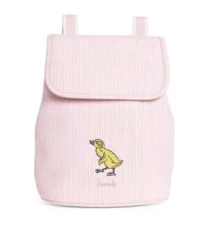 Harrods Embroidered Backpack - Pink