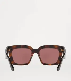 Gucci Square Frame Sunglasses - Brown