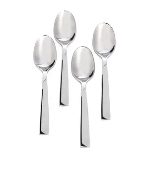 Ralph Lauren Titanium Academy Demitasse Spoons - Silver