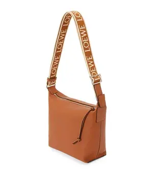 Loewe Small Leather Cubi Cross-body Bag - Brown