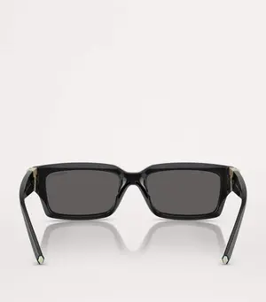 Tiffany & Co. Acetate Rectangular Sunglasses