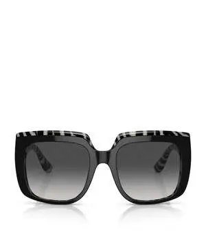 Dolce & Gabbana Acetate Square Sunglasses - Black