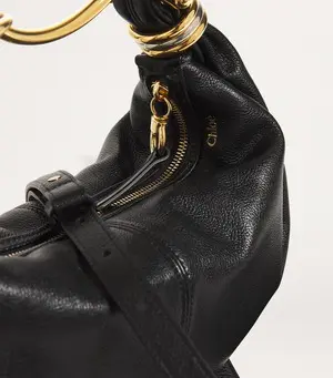 Chloé Small Leather Top Handle Bag - Black