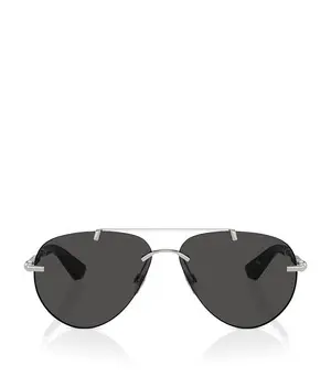 Burberry Acetate Be3151 Sunglasses - Silver