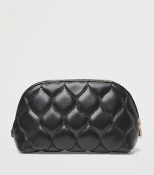 ASPINAL OF LONDON Small Cosmetic Case - Black
