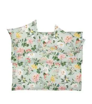 SCHLOSSBERG Floral Artemis-noblesse Oxford Pillowcase - Green