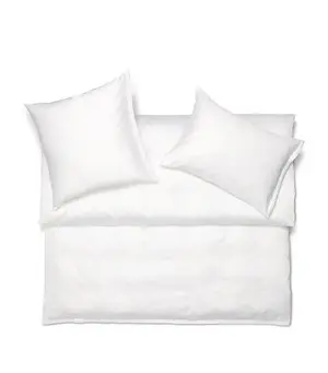 SCHLOSSBERG Noblesse Square Pillowcase - White