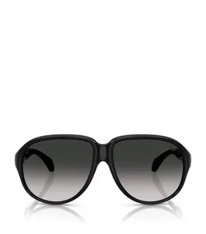 Moncler Injected Halcyonne Me8001 Sunglasses - Black