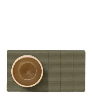 LINDDNA Square Corduroy Coasters - Green