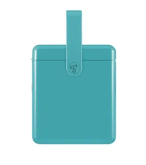 FIELDBAR Mini Bar Cooler Box With Leather Sling - Blue