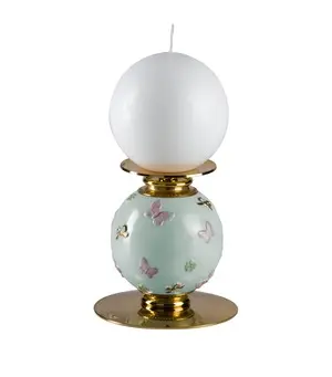 VILLARI Blooming Butterfly Candle Holder - Blue
