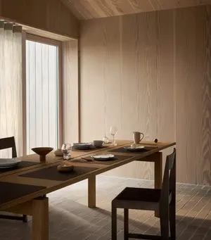 LIND DNA Large Square Corduroy Placemat - Brown
