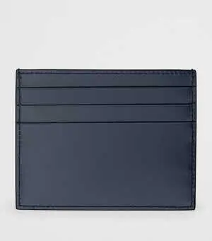 SWAINE Leather Card Holder - Navy