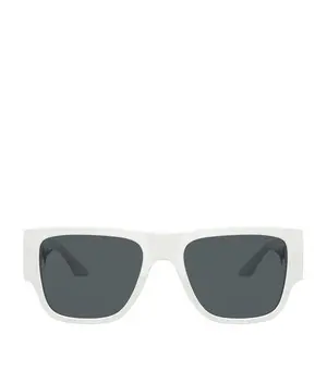 Versace Wayfarer Sunglasses - White