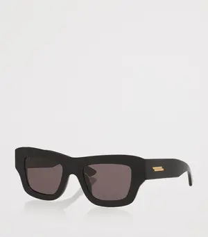 Bottega Veneta Rectangular Frame Sunglasses