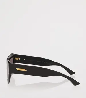 Bottega Veneta Rectangular Frame Sunglasses