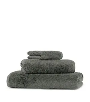 HAMAM Organic Cotton-modal Glam Bath Towel - Grey