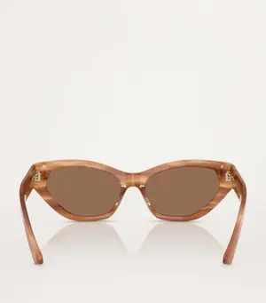 JIMMY CHOO Acetate Jc5022b Sunglasses - Brown