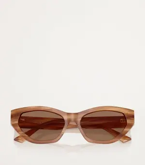 JIMMY CHOO Acetate Jc5022b Sunglasses - Brown