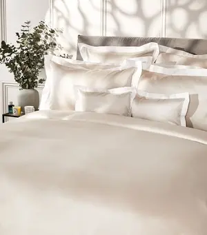 CELSO DE LEMOS Emma Square Pillowcase - Beige