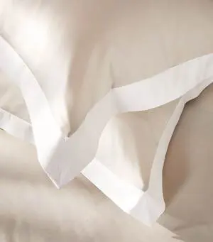 CELSO DE LEMOS Emma Square Pillowcase - Beige